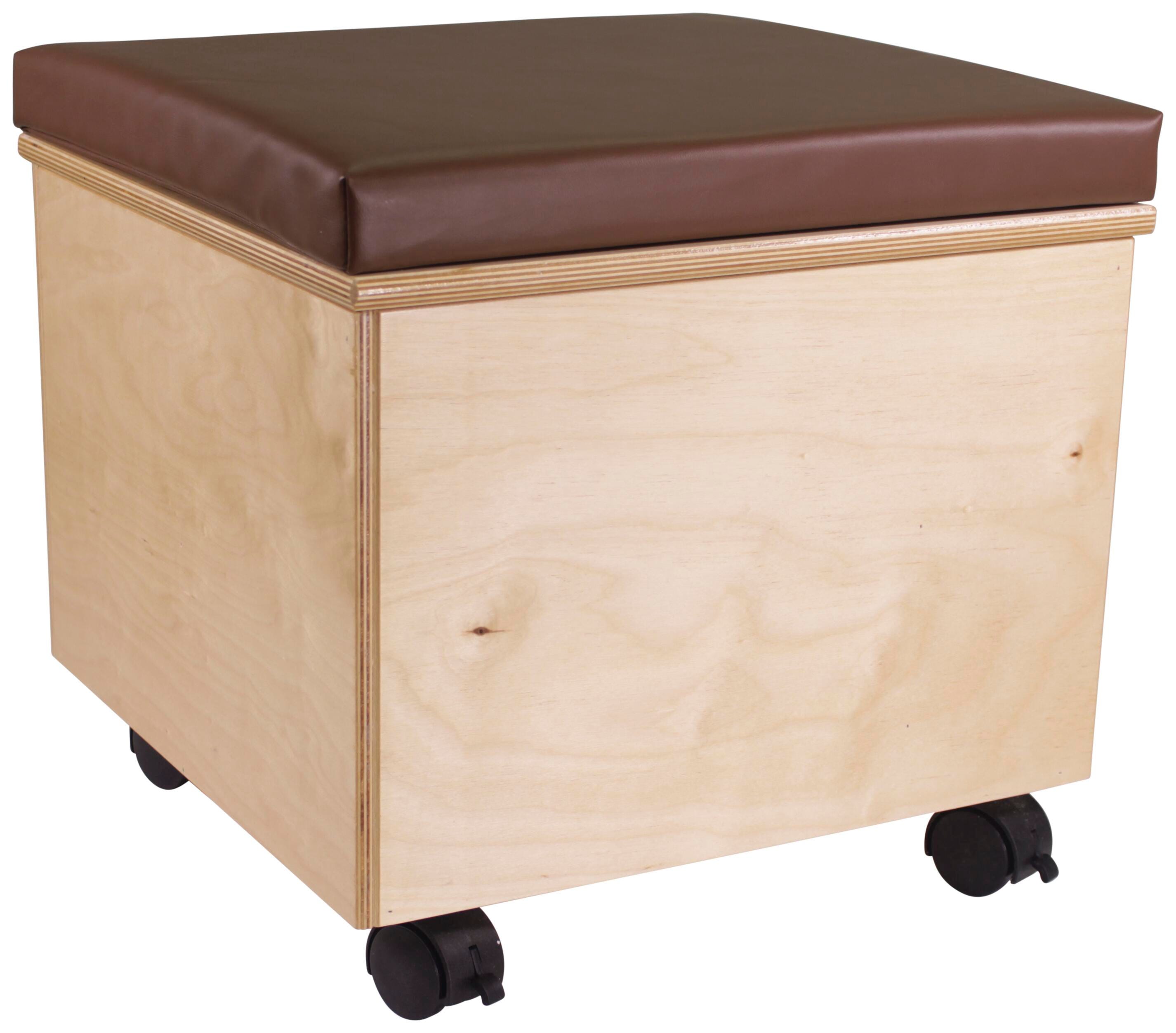 Storage stool on wheels store